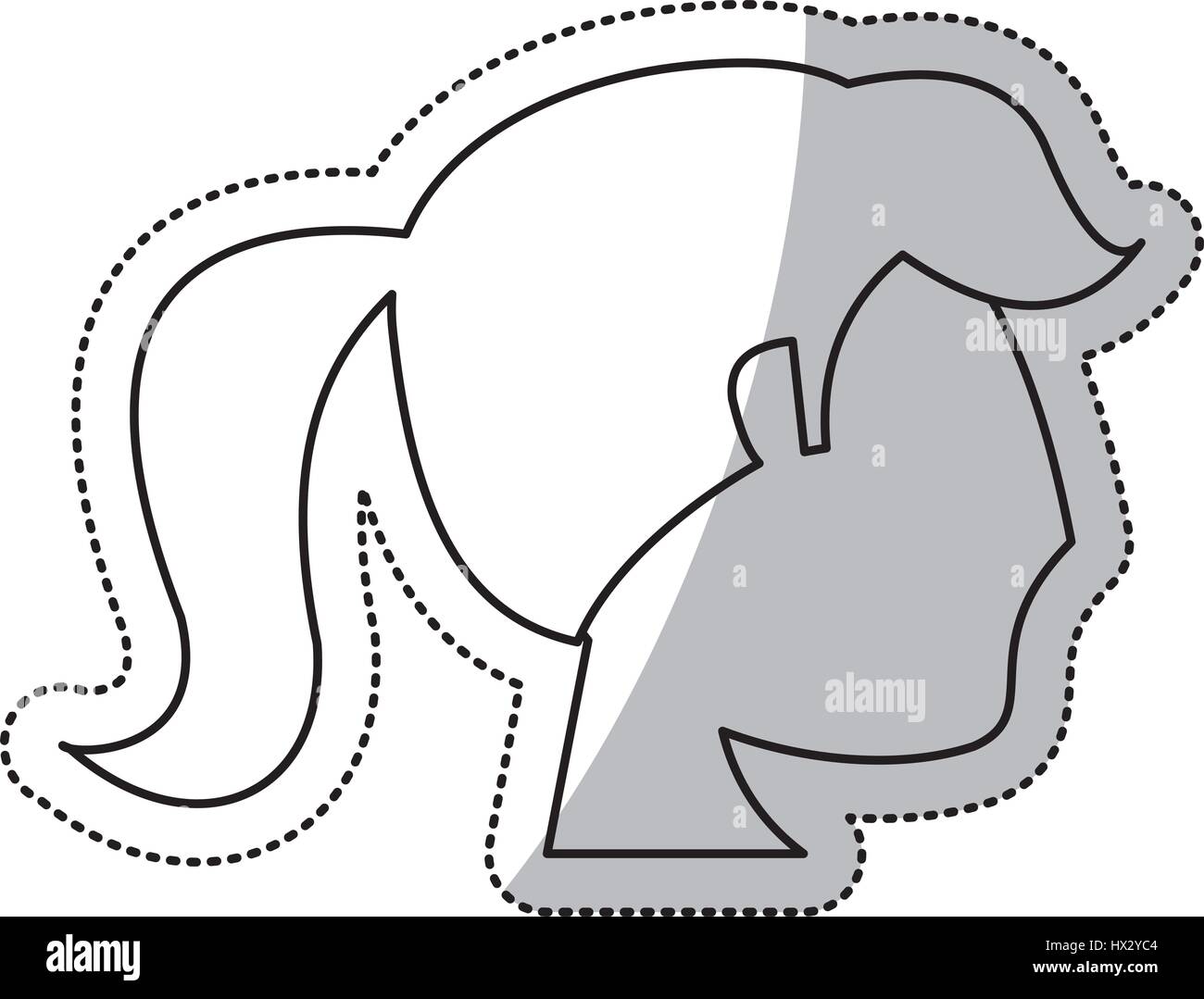 Hinterkopf mädchen cartoon -Fotos und -Bildmaterial in hoher Auflösung ...