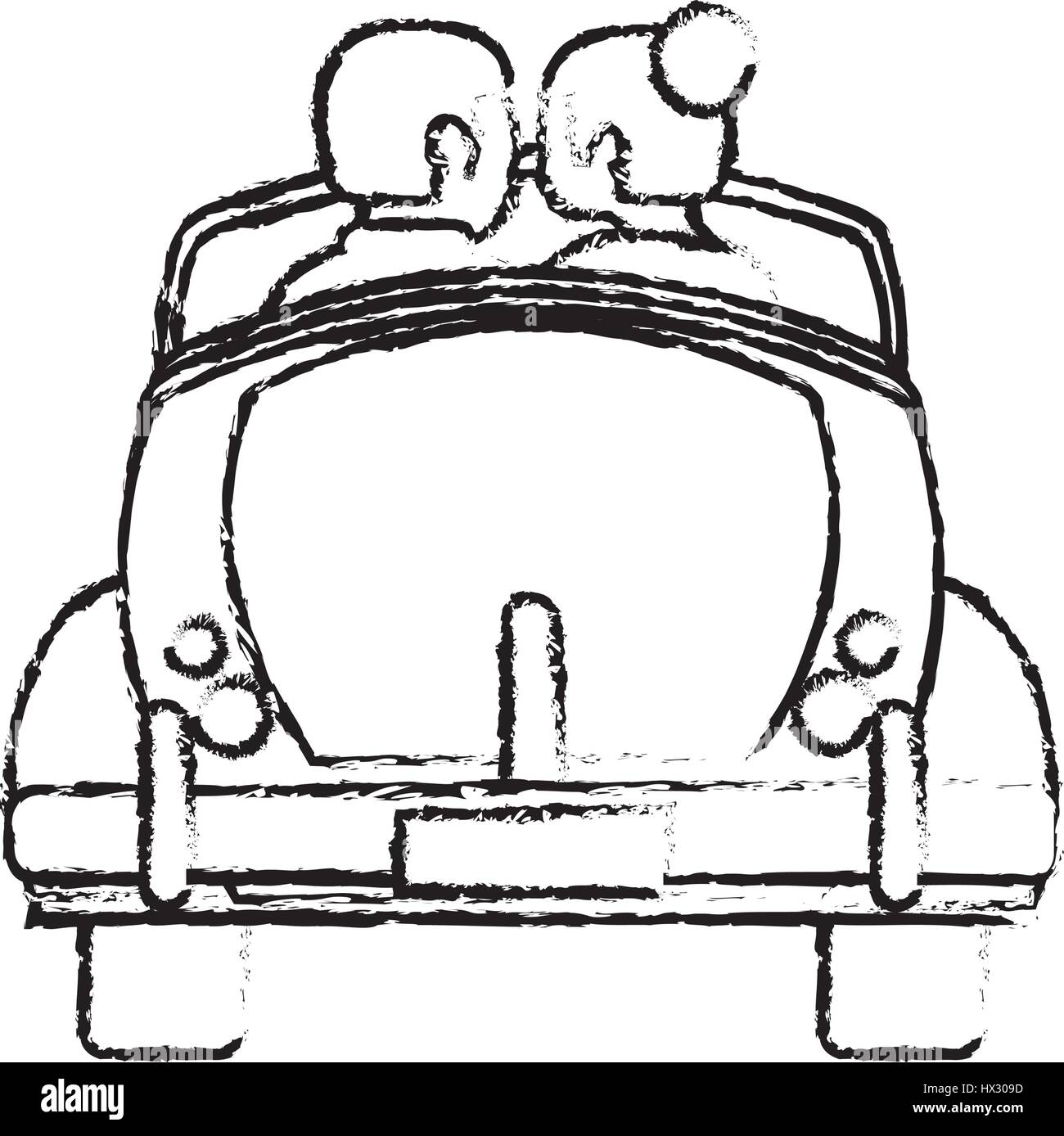 Comic auto urlaub Stock-Vektorgrafiken kaufen - Alamy