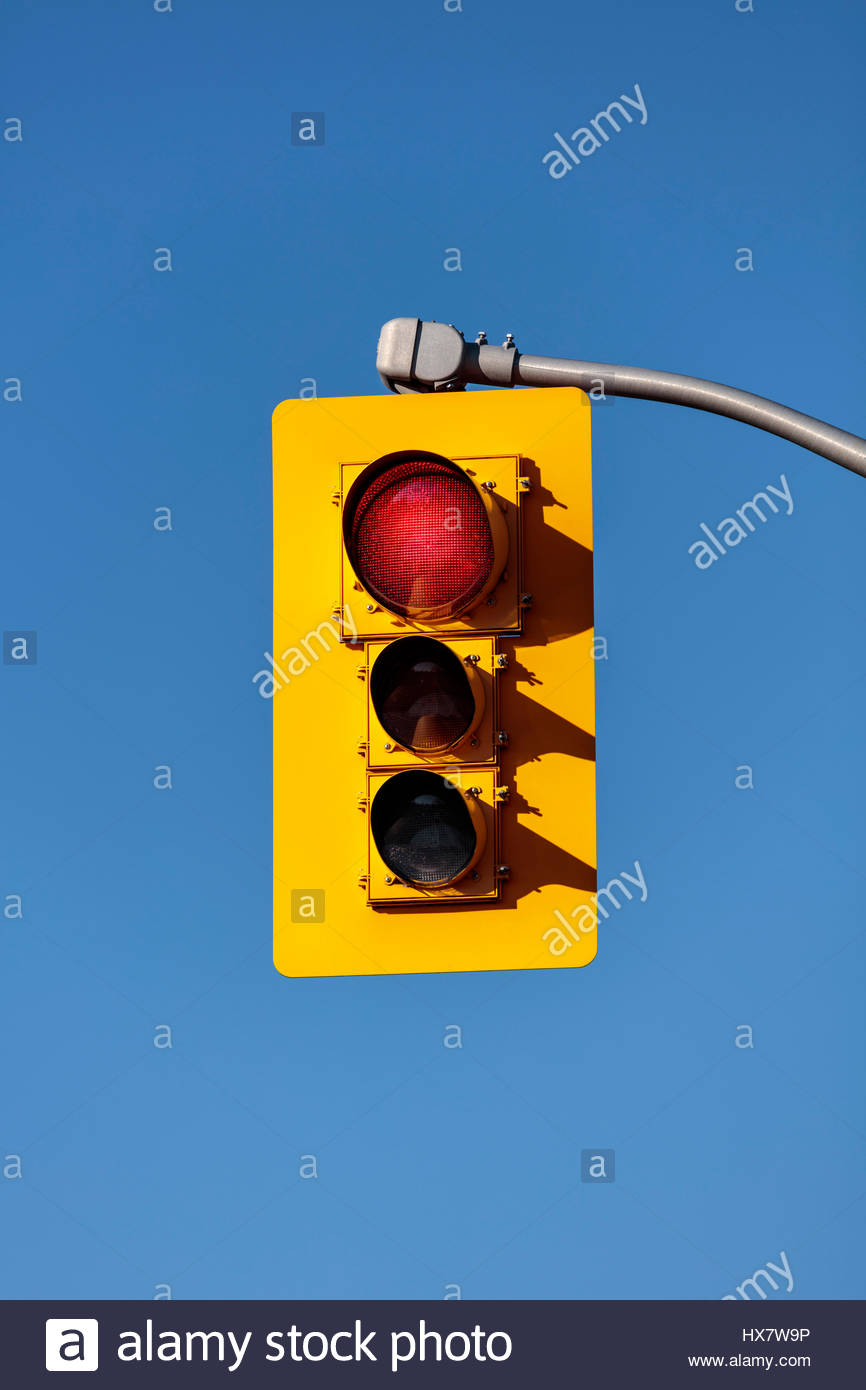 Rote Lichtsignale Stockfotos und -bilder Kaufen - Alamy