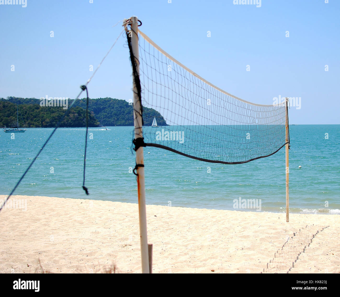 Sportplatz beachvolleyballstrand Stockfotos und -bilder Kaufen - Alamy