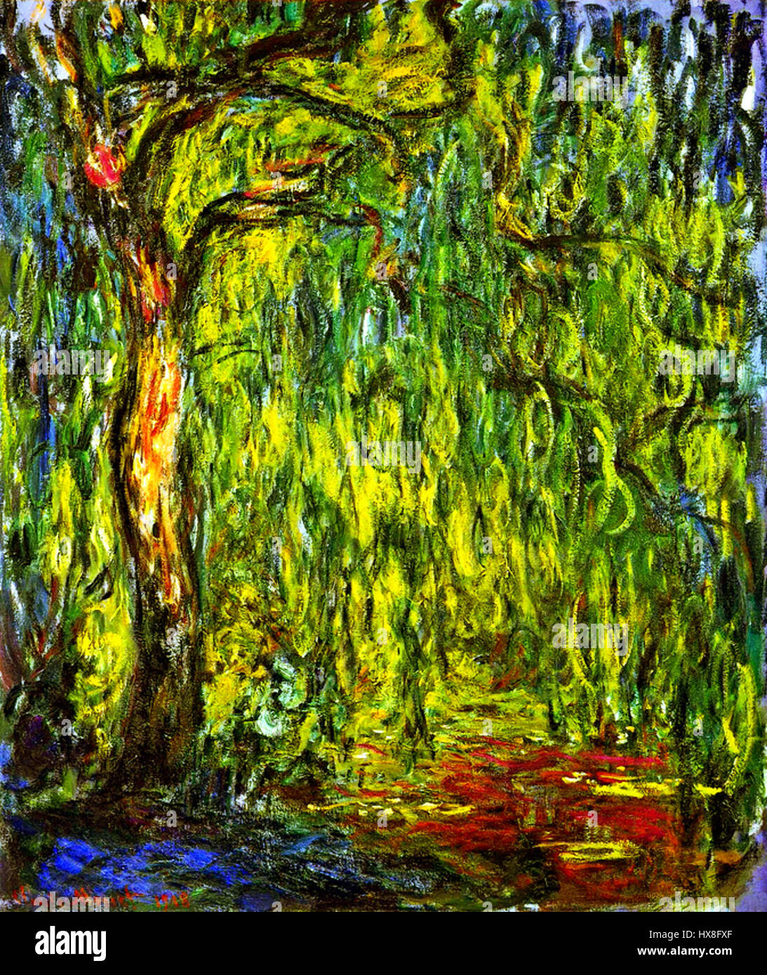 Trauerweide zeichnung -Fotos und -Bildmaterial in hoher Auflösung – Alamy