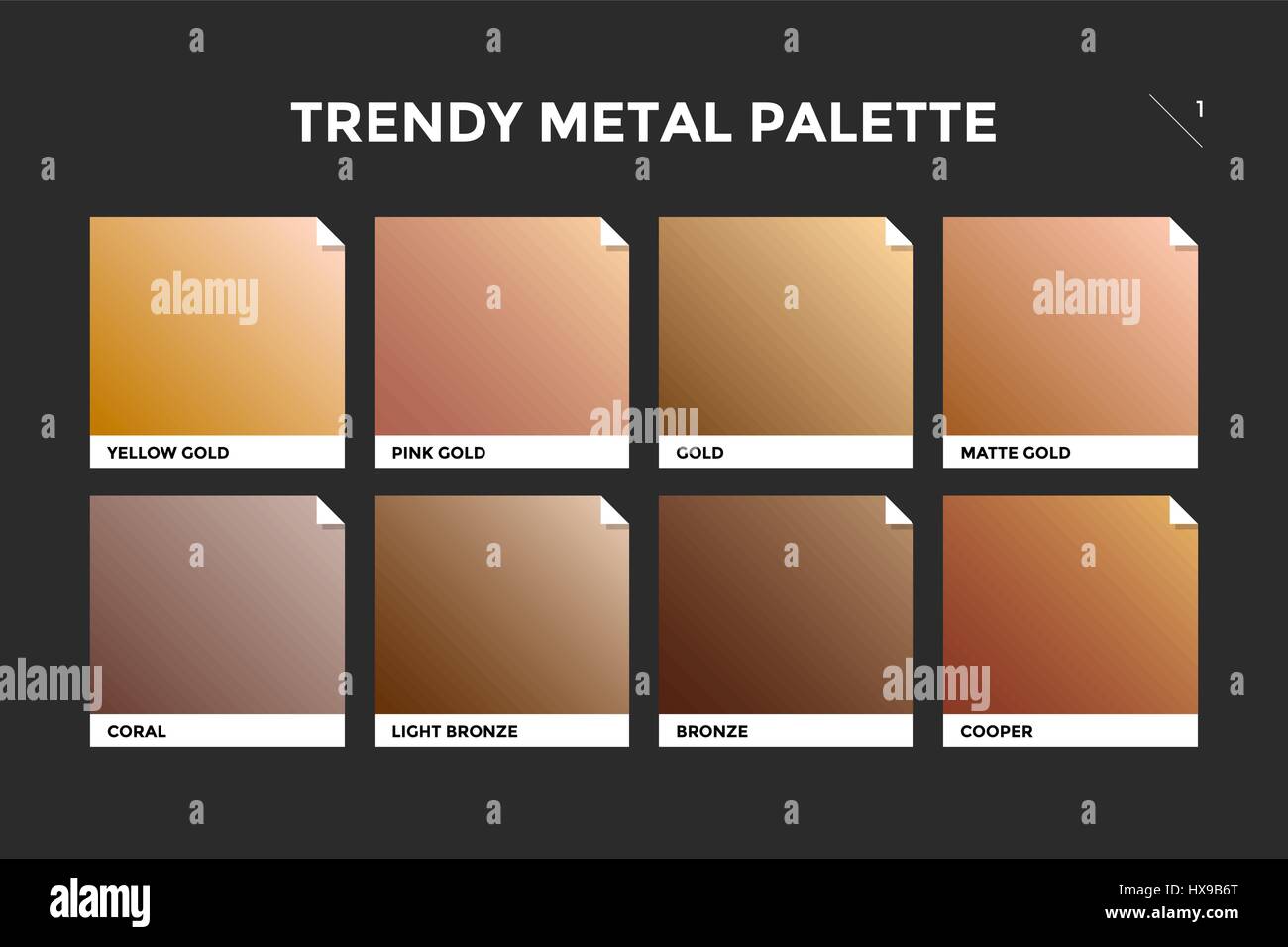 Bronze Farben Tabelle | Bronze Color Codes – OIFWP