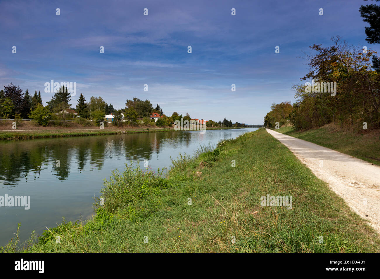 Main-Donau-Kanal in Franken, Deutschland Stockfotografie - Alamy