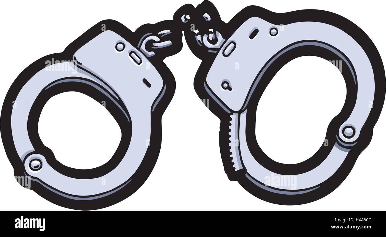 Chained prisoner illustration Stock-Vektorgrafiken kaufen - Alamy