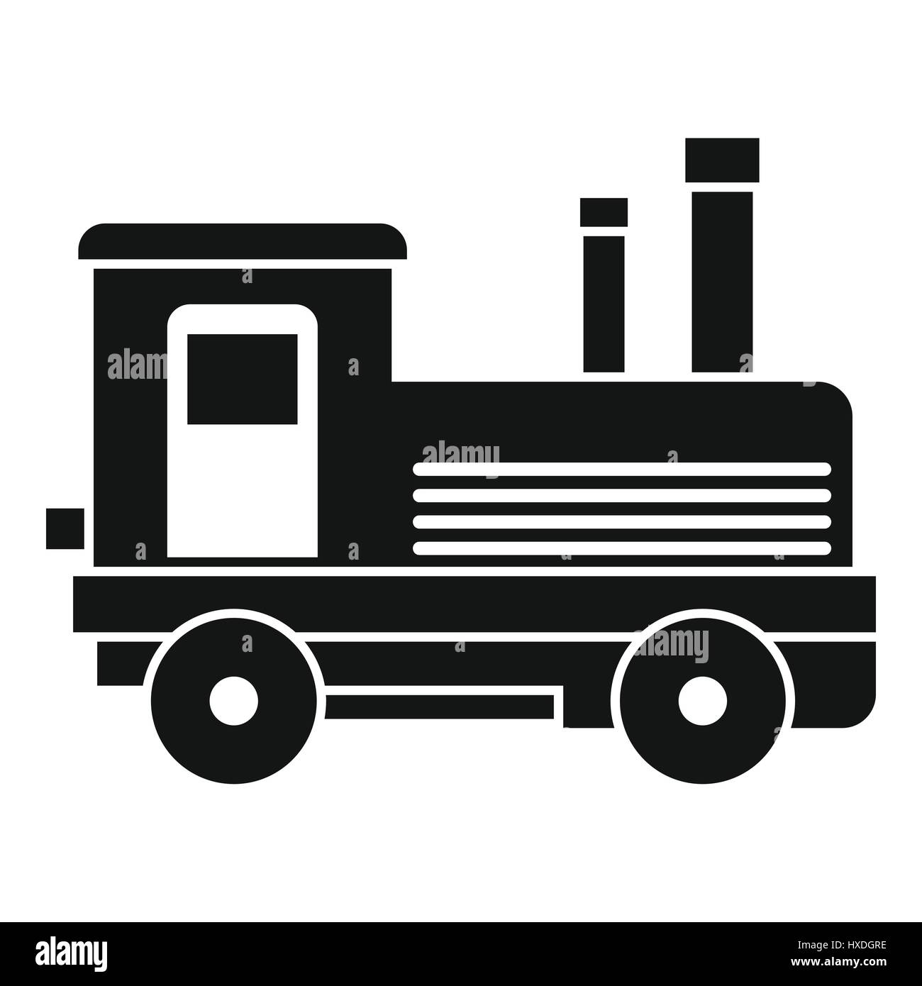 Lok-Symbol, einfachen Stil Stock-Vektorgrafik - Alamy