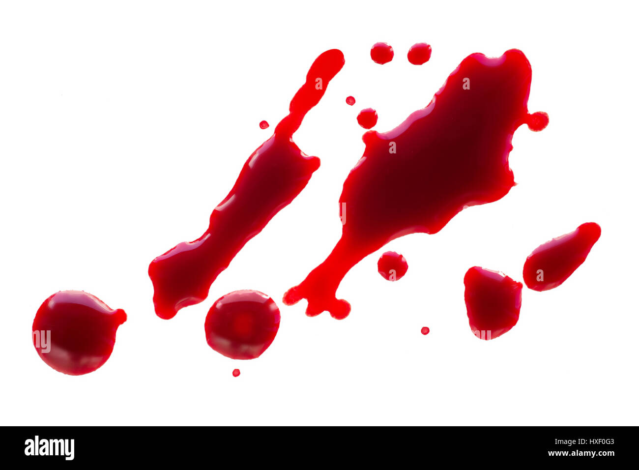 Blut tropfen -Fotos und -Bildmaterial in hoher Auflösung – Alamy