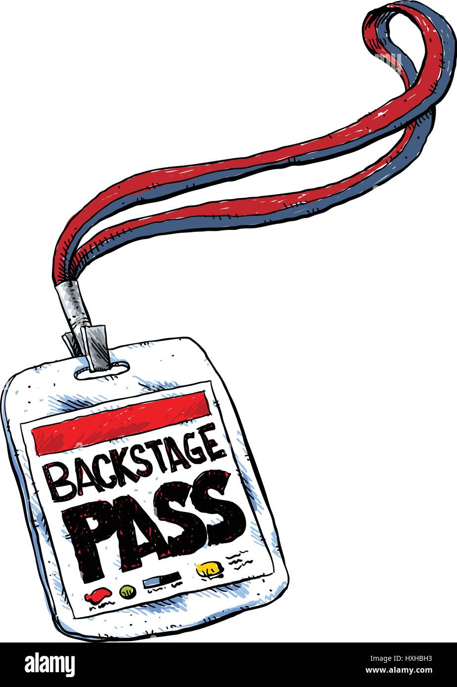 Entry pass Stock-Vektorgrafiken kaufen - Alamy