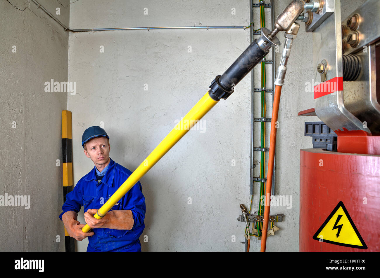 Elektrische Arbeitsplatz Elektriker Sicherheitsingenieur verhängen ...