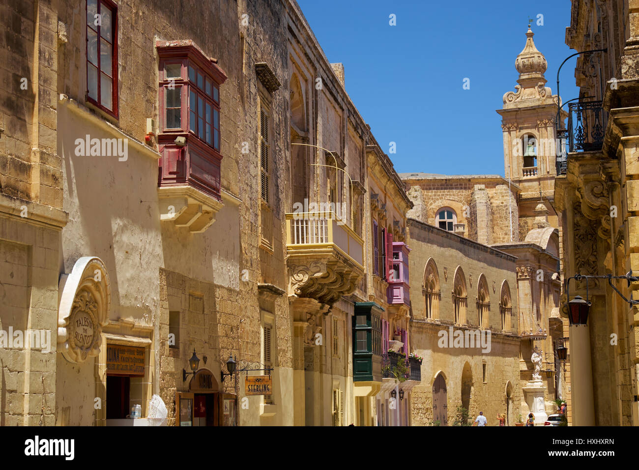 Carmelite church mdina malta Stockfotos und -bilder Kaufen - Alamy