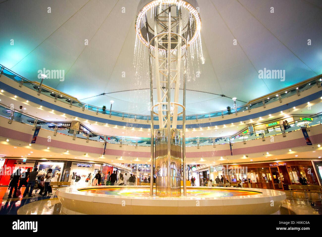 Marina Einkaufszentrum in Abu Dhabi Stockfotografie - Alamy