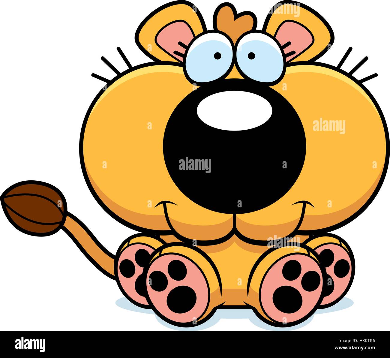 Ruhende löwin Stock-Vektorgrafiken kaufen - Alamy