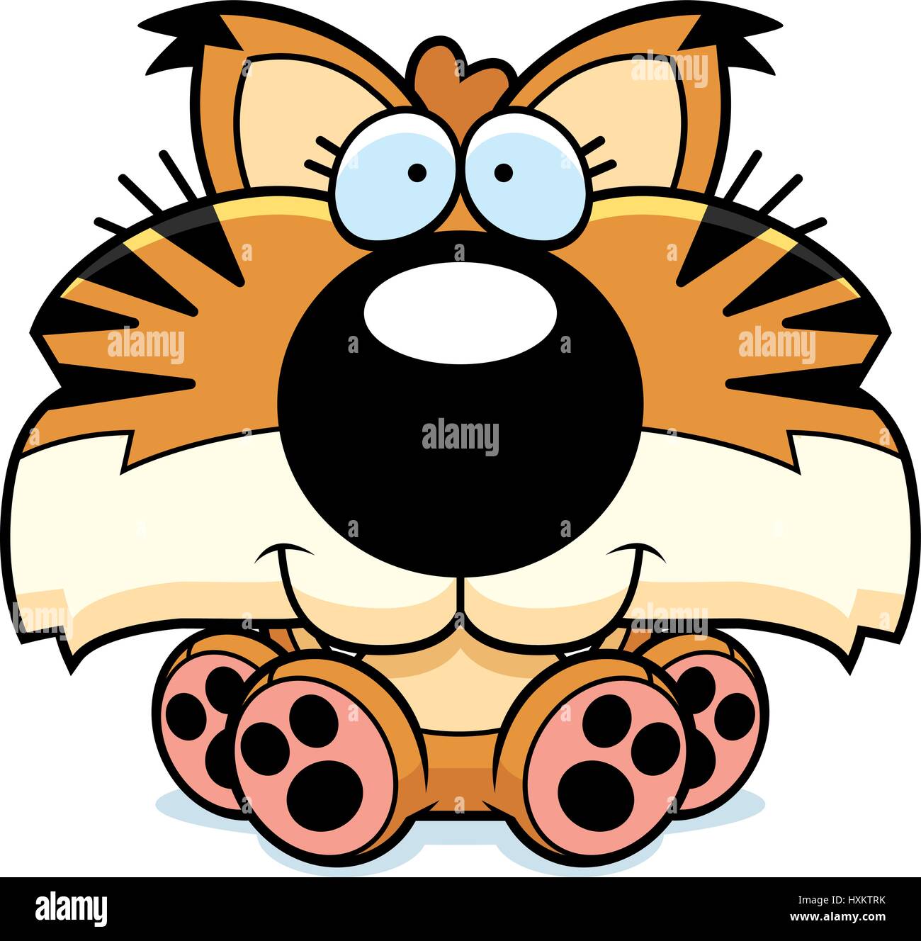 Illustration of lynx Stock-Vektorgrafiken kaufen - Alamy