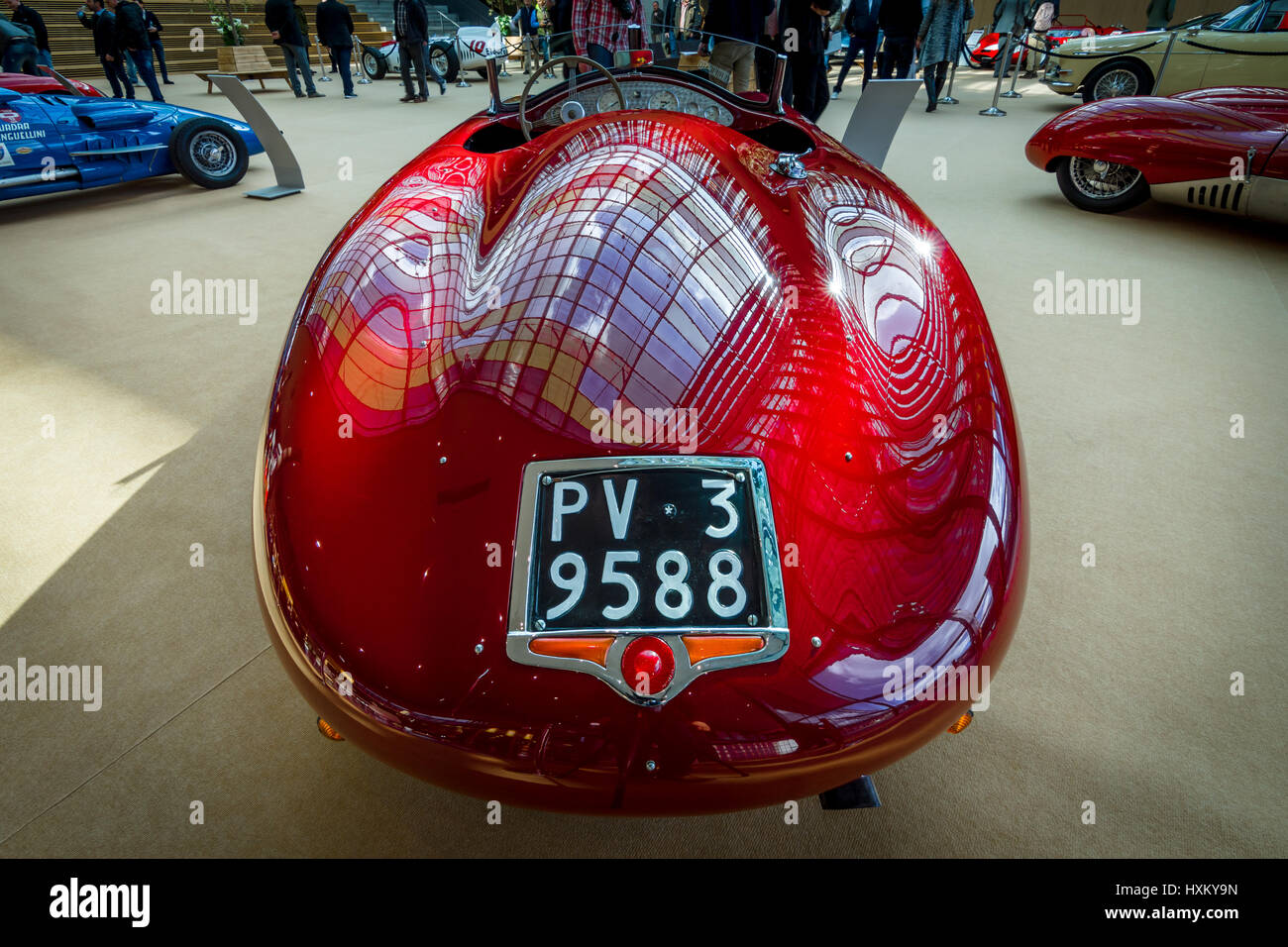 Sport Rennwagen Stanguellini 1100 Sport, 1947. Sicht nach hinten ...