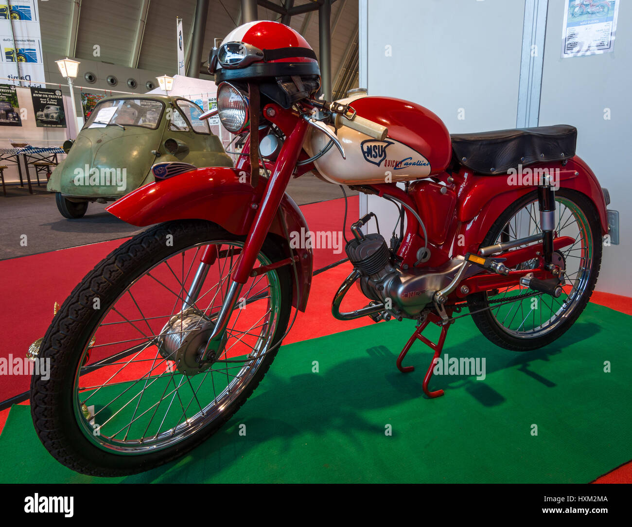 STUTTGART, Deutschland - 2. März 2017: Moped NSU schnell Cavallino ...