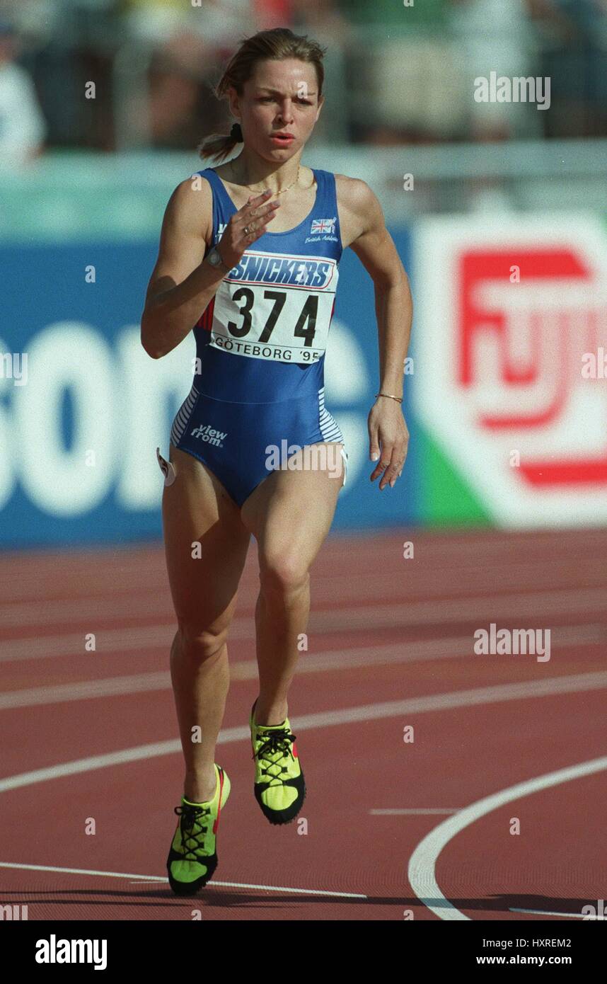 MELANIE NEEF 400 m 8. August 1995 Stockfotografie - Alamy