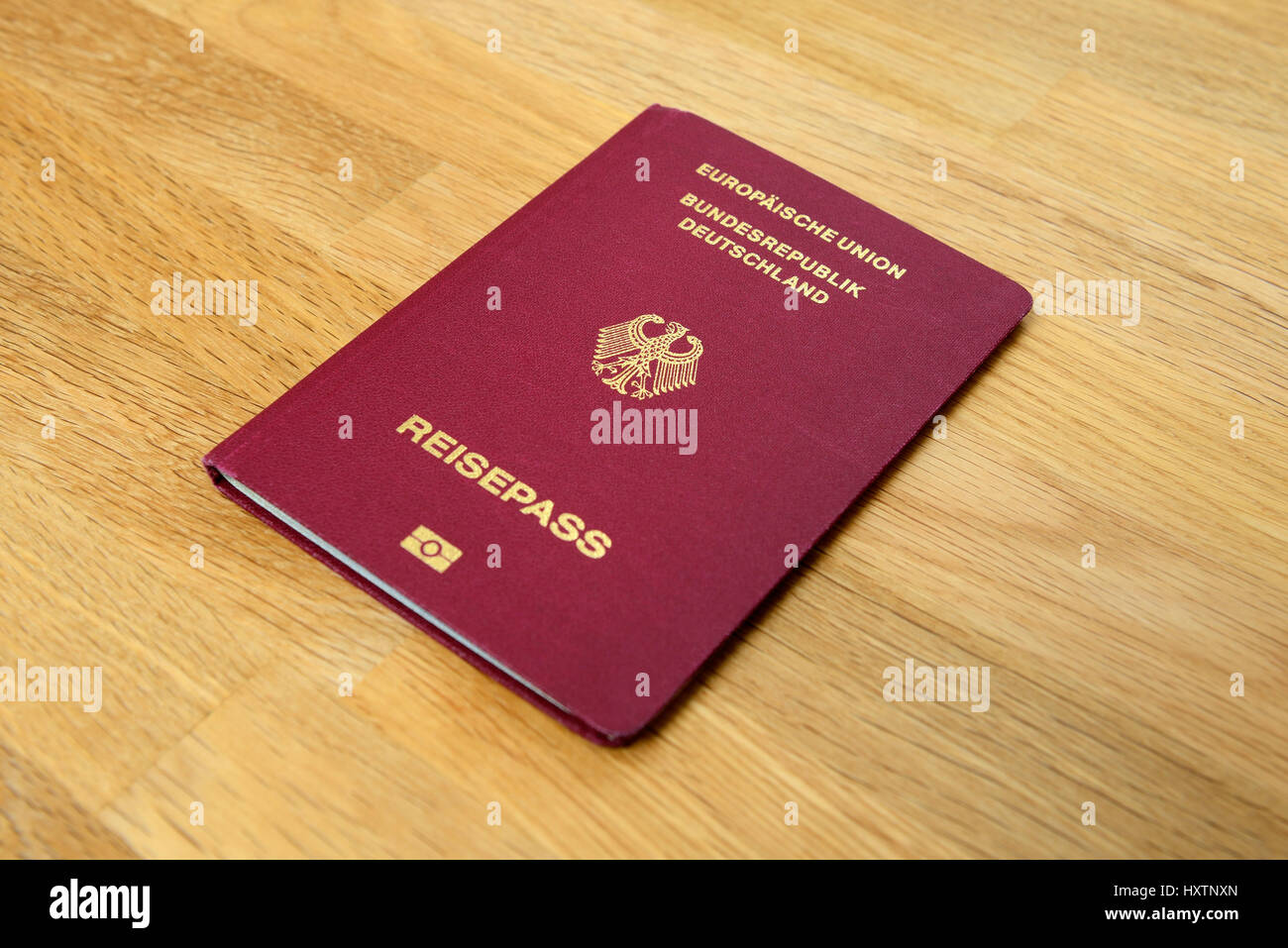 Deutschen Pass, Deutscher Reisepass Stockfotografie - Alamy
