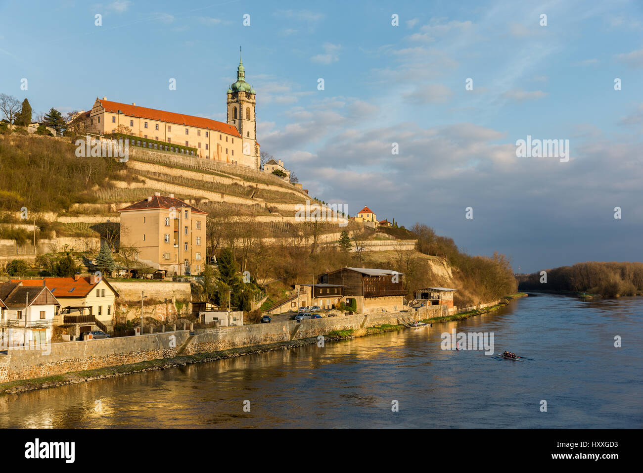 Castle Melnik Czech Republic Stockfotos & Castle Melnik Czech Republic ...