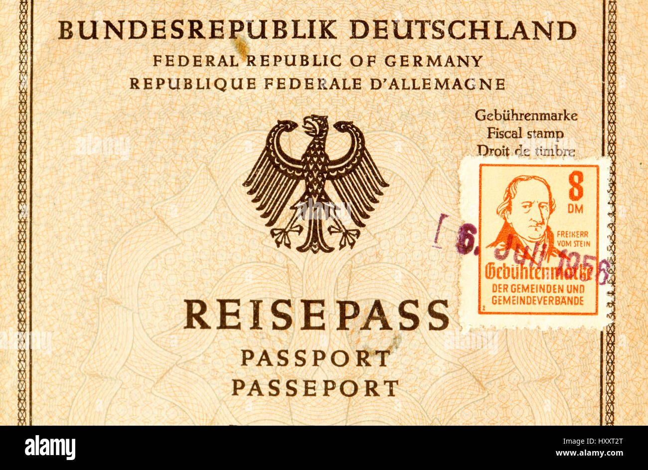 Deutscher pass alt -Fotos und -Bildmaterial in hoher Auflösung – Alamy