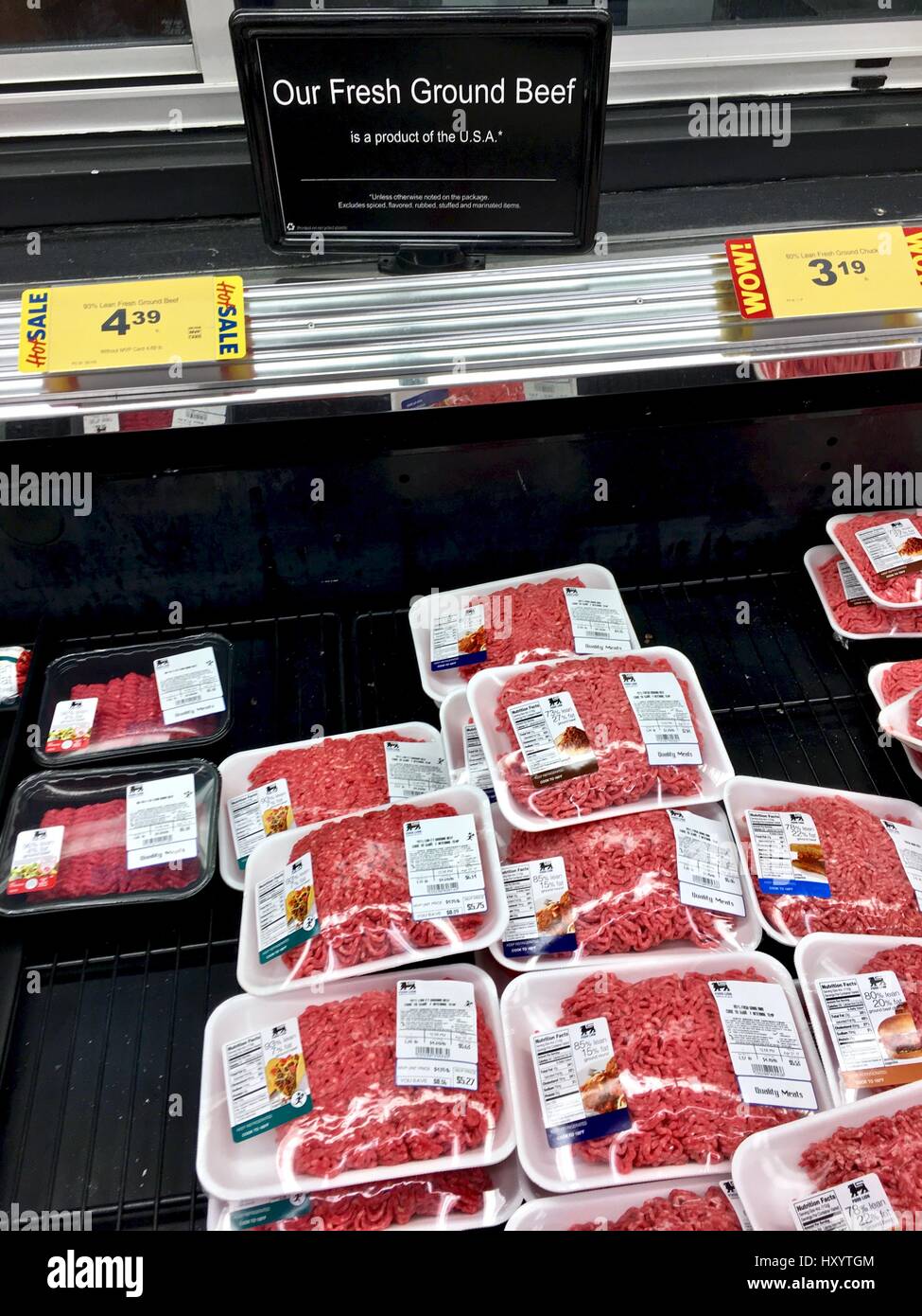 Verpacktes rinderhackfleisch -Fotos und -Bildmaterial in hoher ...