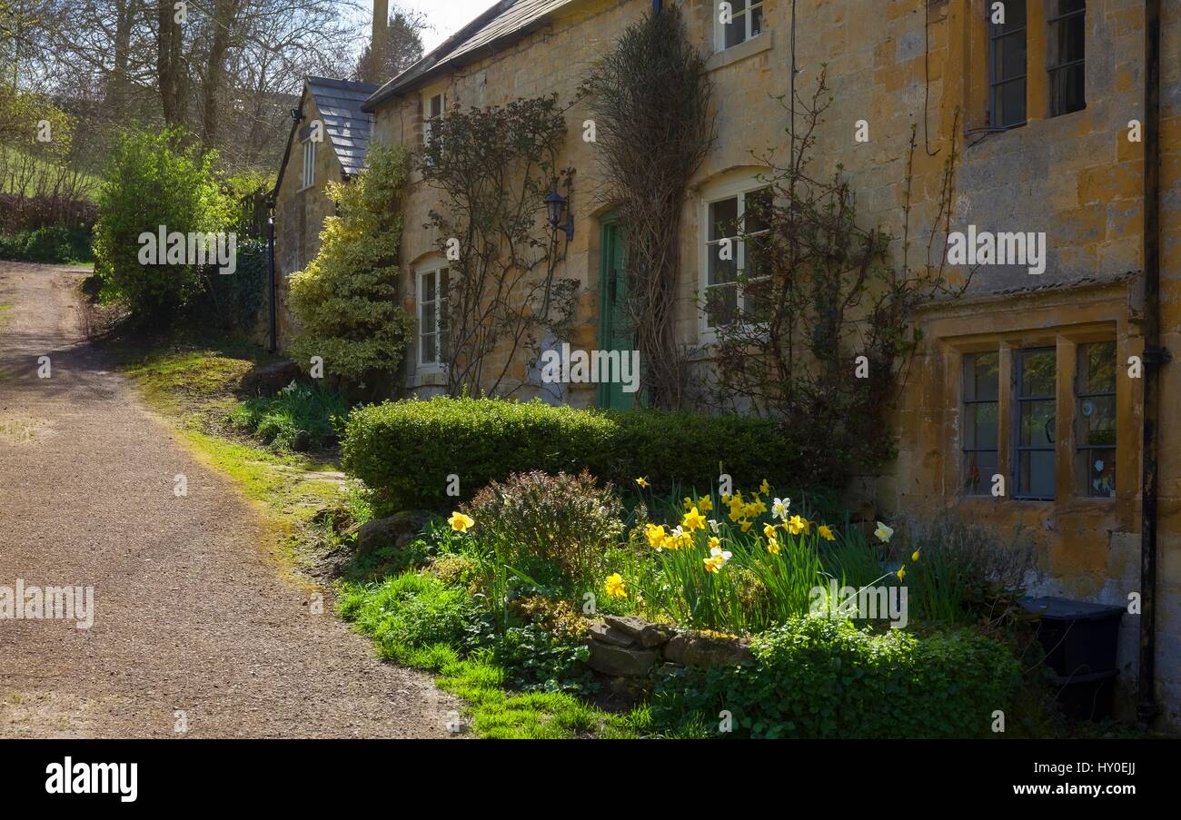 Blockley gloucestershire cotswolds cottages -Fotos und -Bildmaterial in ...