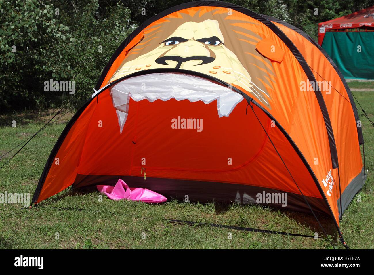 HOLLAND Zelt AS Niederländisch FANS CAMP SITE niederländische FANS CAMP ...