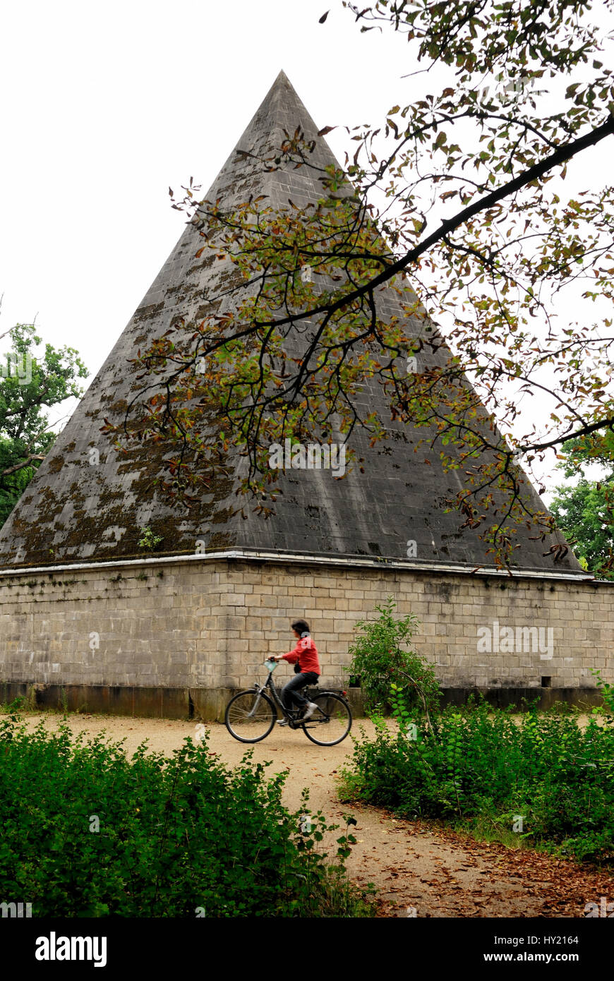 Architektur, historisch, alt, Pyramide, Europa Europe Germany ...