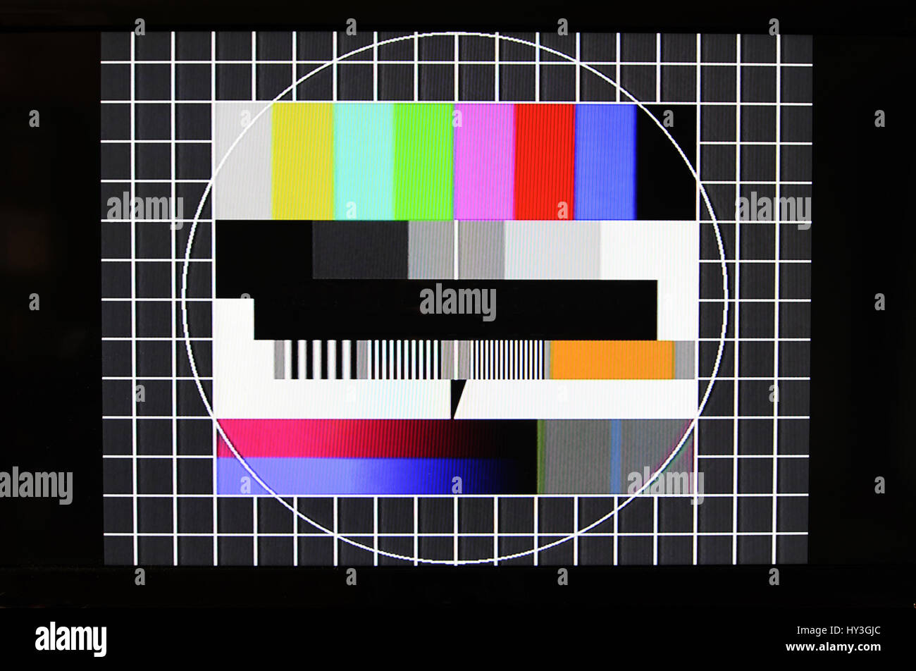 Fernseh testbild -Fotos und -Bildmaterial in hoher Auflösung – Alamy
