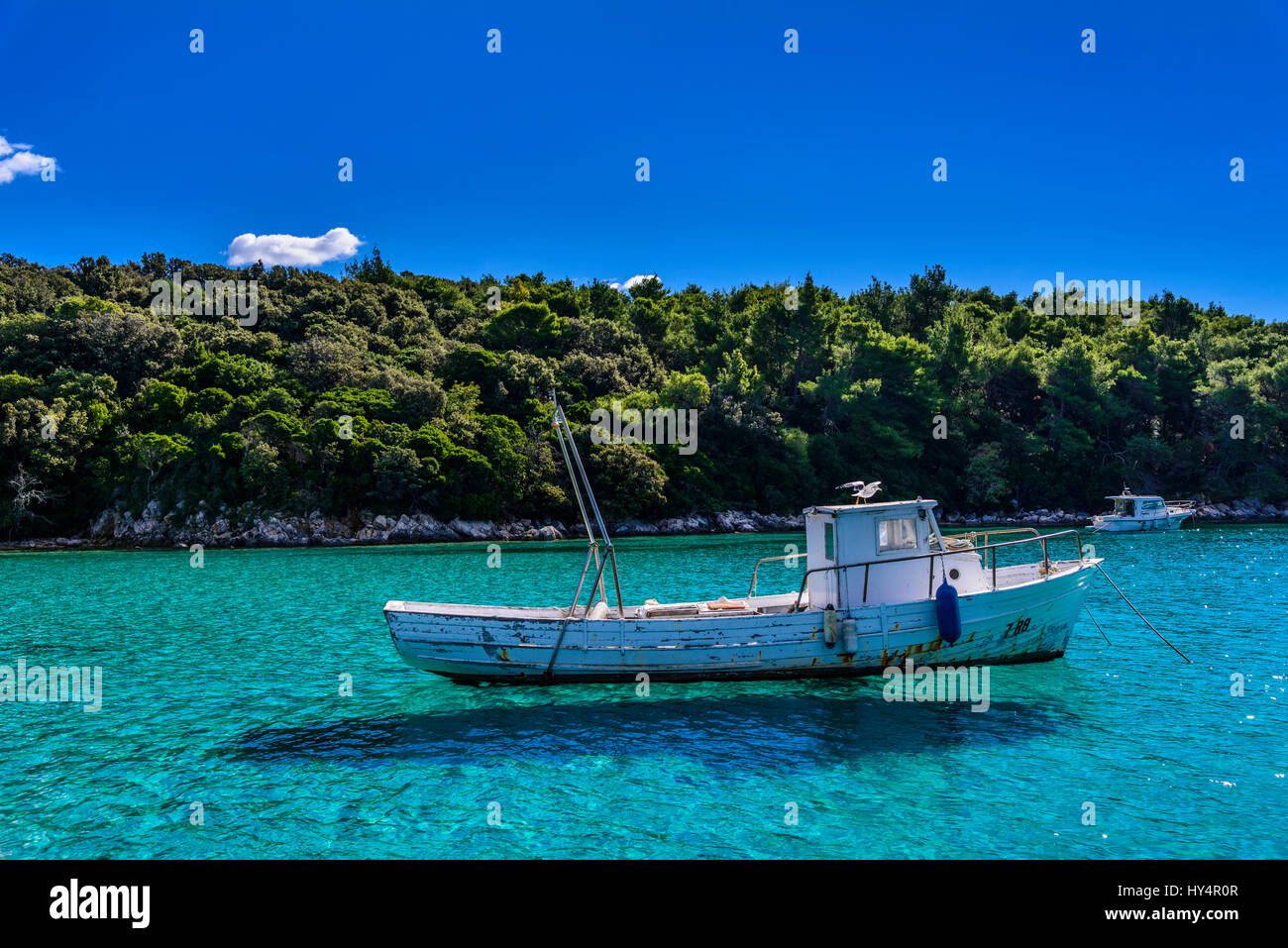 Kroatien, Kvarner Bucht, Rab, Halbinsel Kalifront, Suha Punta, Bucht ...