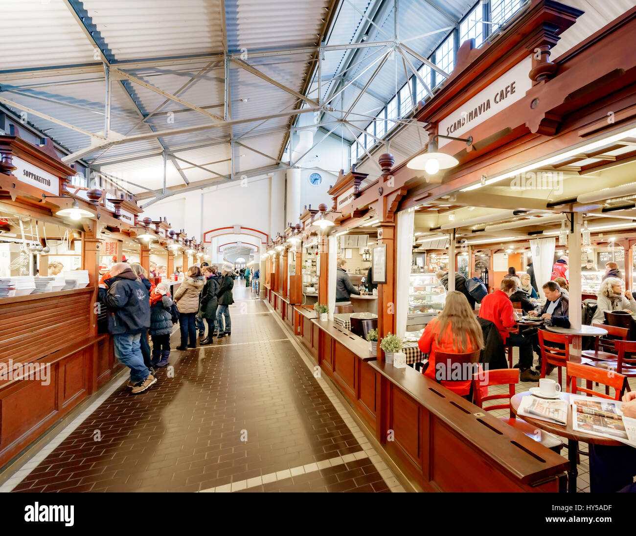 Markthalle Saluhallen Stockfotos und -bilder Kaufen - Alamy