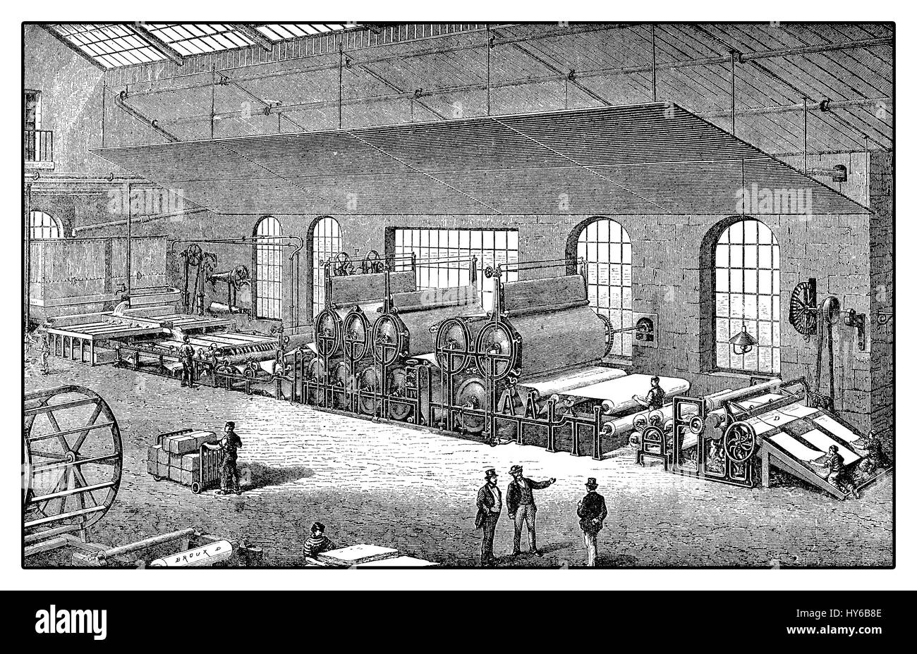 Industry paper manufacture hand papermaking -Fotos und -Bildmaterial in ...