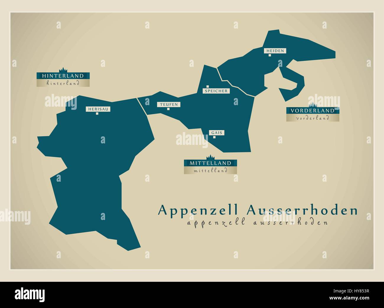 Mappa di appenzell -Fotos und -Bildmaterial in hoher Auflösung – Alamy