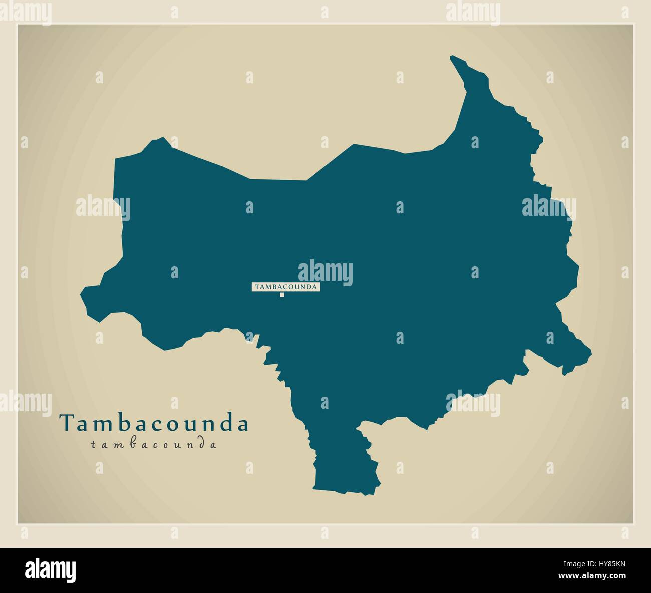 Senegal tambacounda Stock-Vektorgrafiken kaufen - Alamy