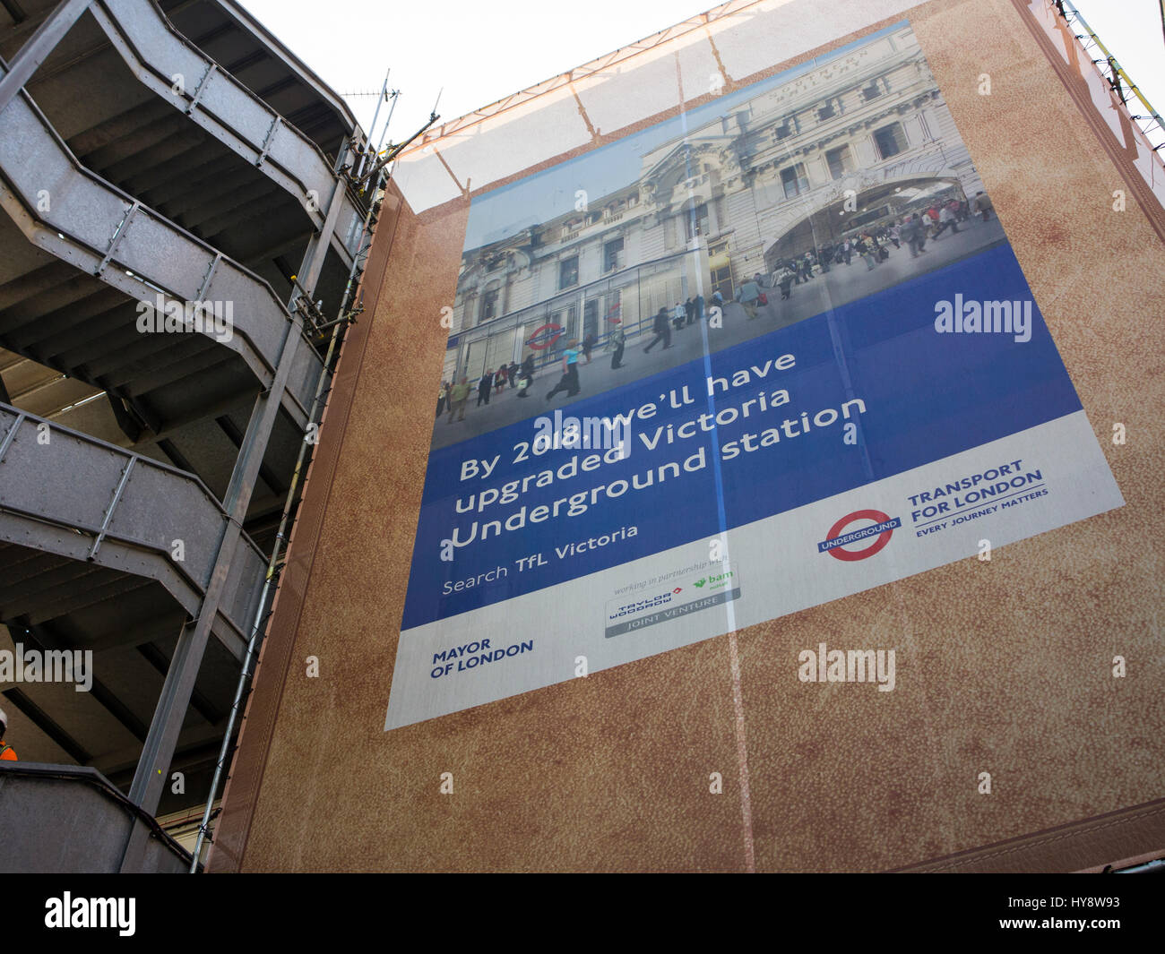 Victoria Station Ansatz Stockfotos und -bilder Kaufen - Alamy