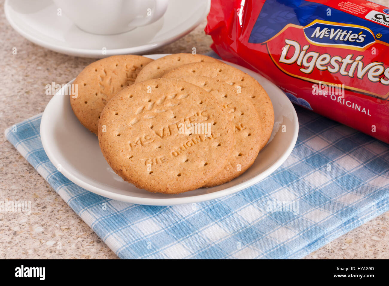 Toffifees Digestive Kekse, die der erste jemals Verdauungs Keks in 1839 ...