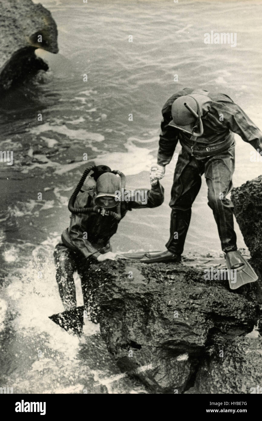 Russische militärische Taucher Stockfotografie - Alamy