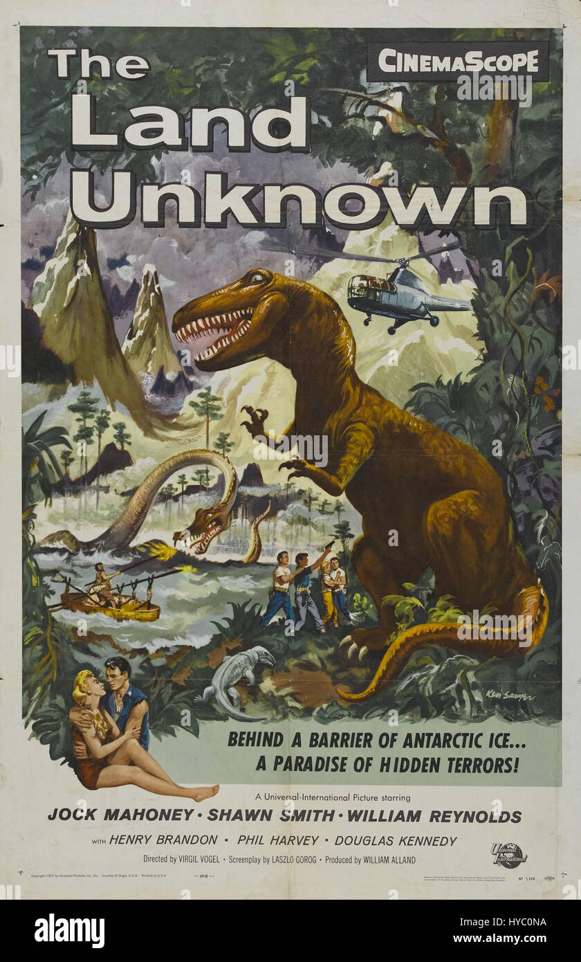 „The Land Unknown“ ist ein Abenteuerfilm aus dem Jahr 1957, der eine Expedition in ein ...