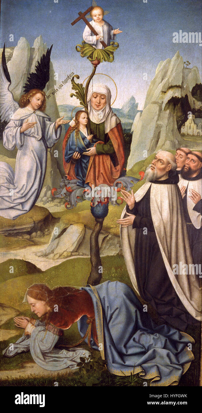 „Die Jungfrau der Carmelitas“ stellt die Jungfrau Maria dar, eine wichtige Figur in der ...