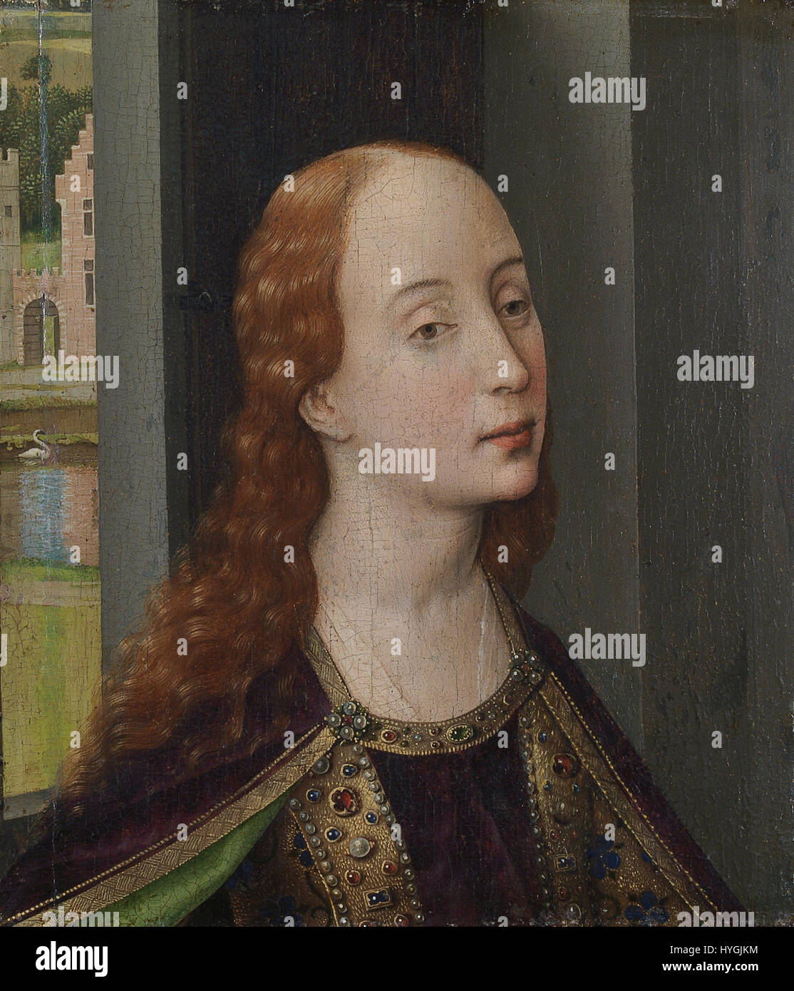 St Catherine Von Rogier Van Der Weyden Stockfotos und -bilder Kaufen - Alamy