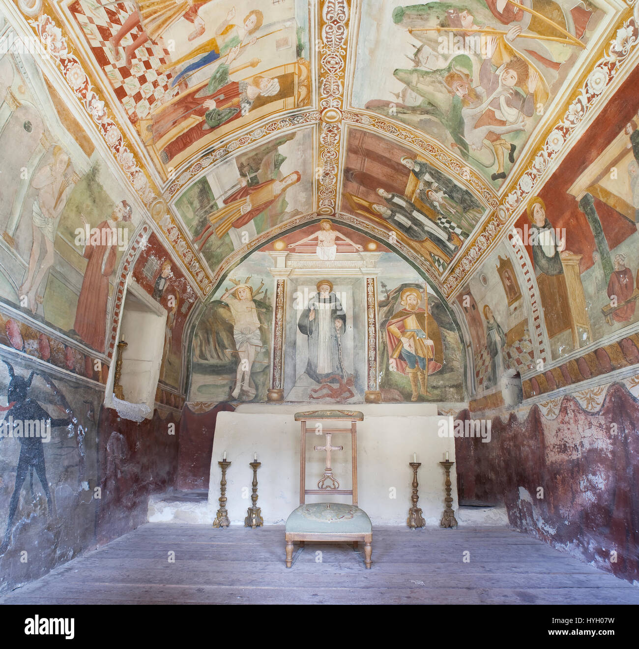 Fresques peintes -Fotos und -Bildmaterial in hoher Auflösung – Alamy