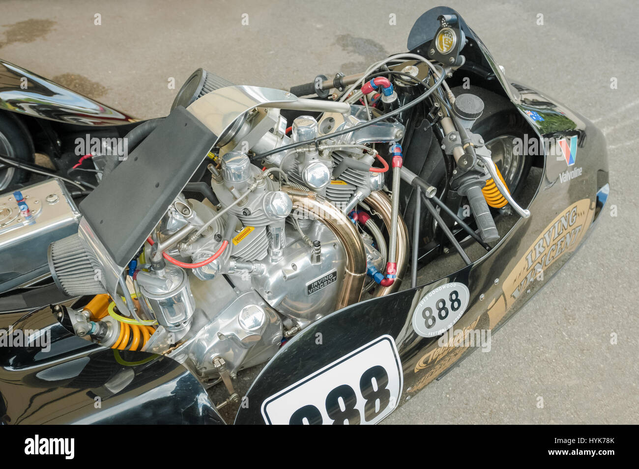 Racing sidecar outfit -Fotos und -Bildmaterial in hoher Auflösung – Alamy