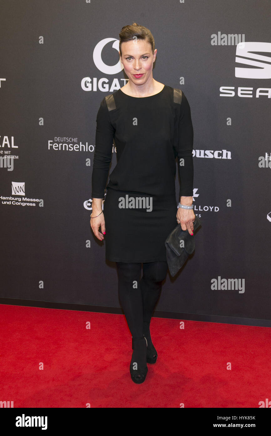 Prominenten Besuch die Goldene Kamera 2017 Award in Messehalle ...