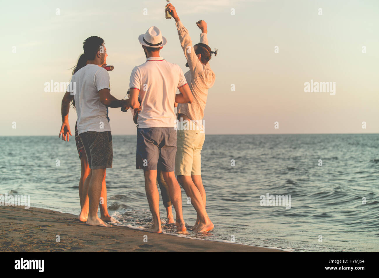 Studenten Am Strand Stockfotos und -bilder Kaufen - Alamy