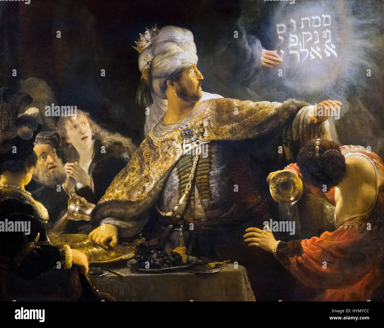 Feast of belshazzar -Fotos und -Bildmaterial in hoher Auflösung – Alamy