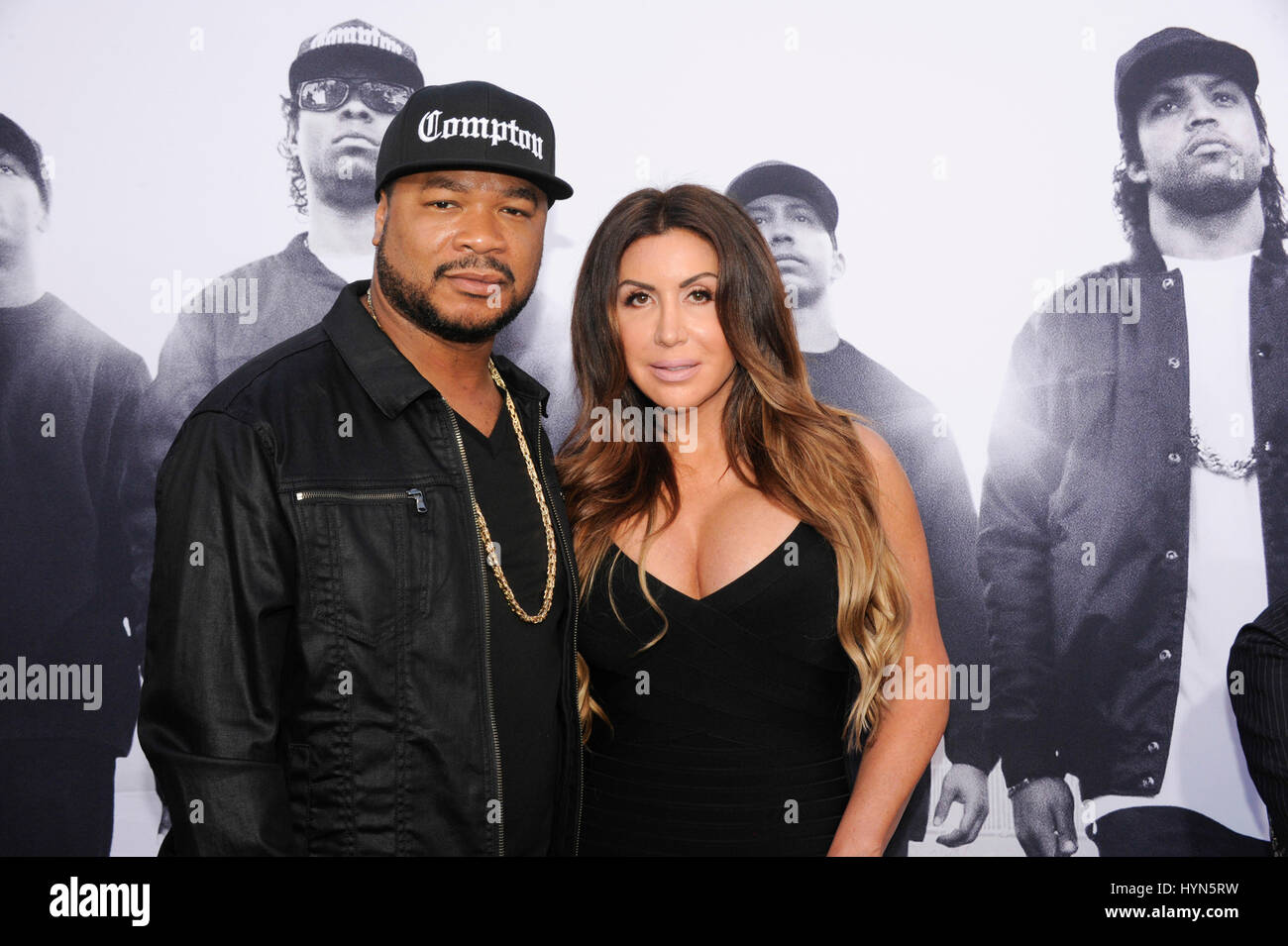 Rapper Xzibit Krista Joiner Attend Fotos Und Bildmaterial In Hoher