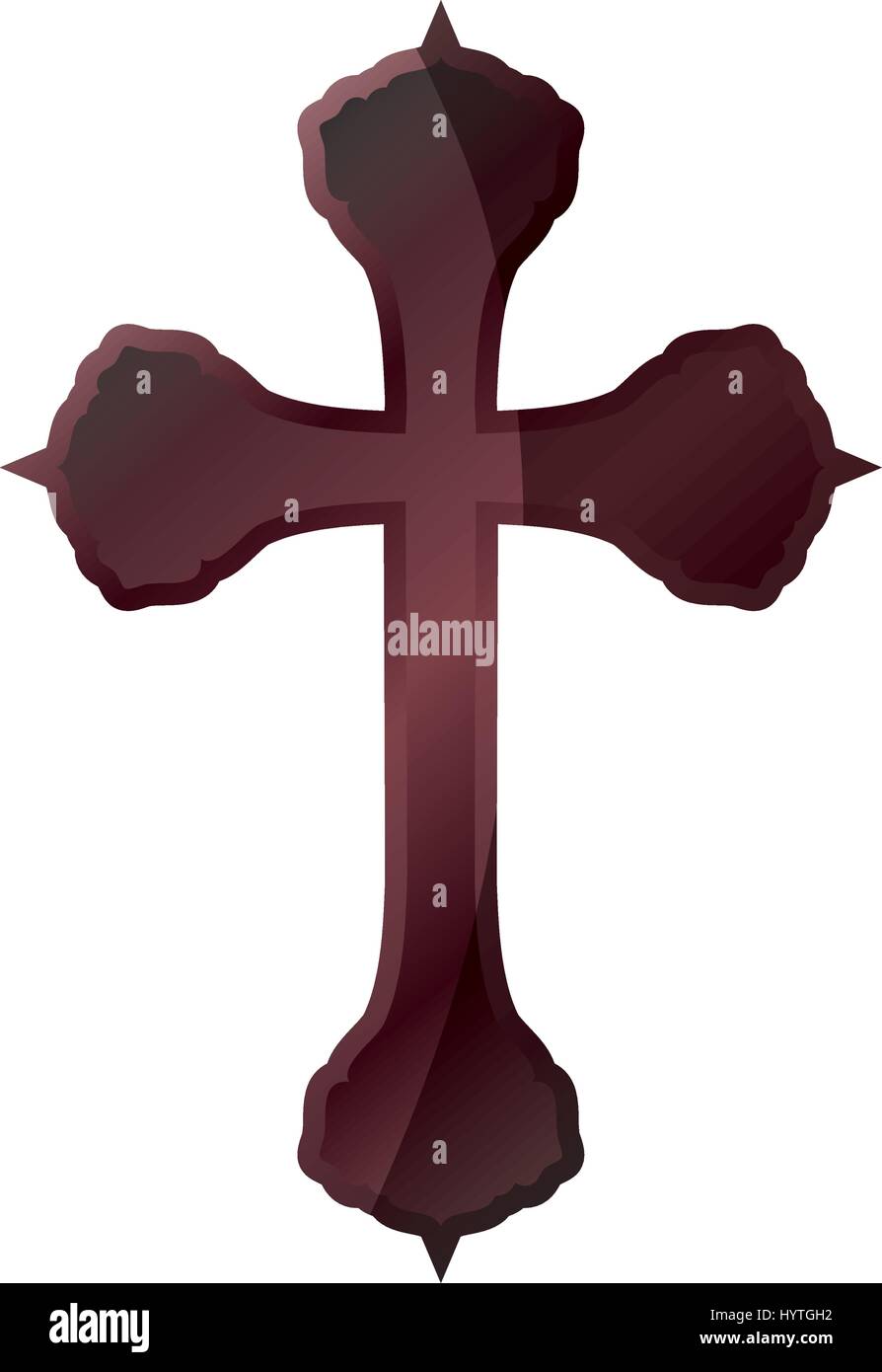 Das Christentum cross symbol Stock-Vektorgrafik - Alamy