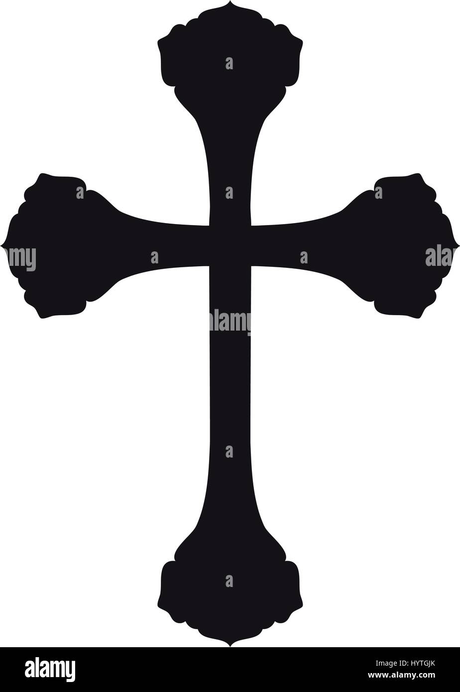 Das Christentum cross symbol Stock-Vektorgrafik - Alamy