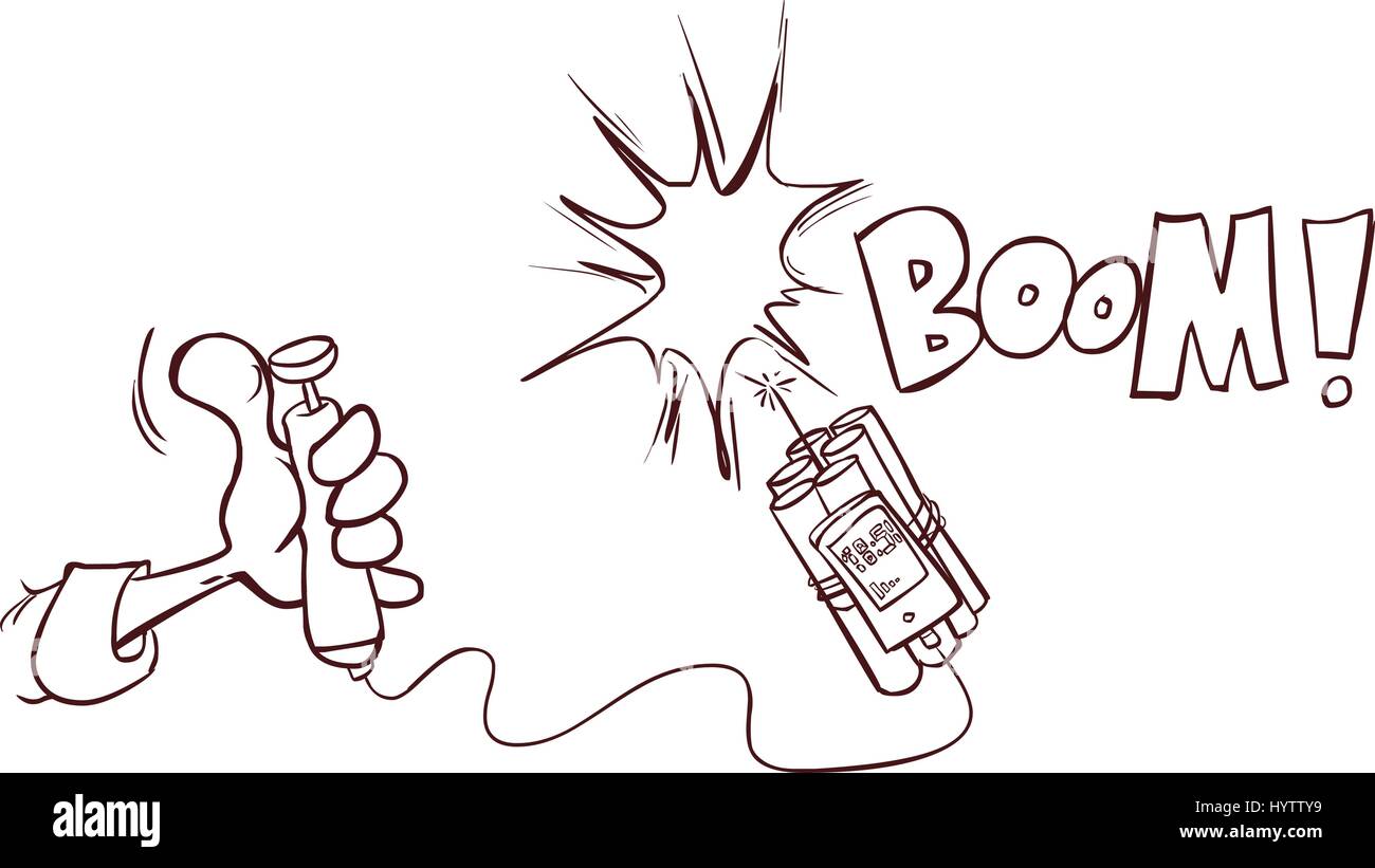 Cartoon comic book crash explosion -Fotos und -Bildmaterial in hoher ...