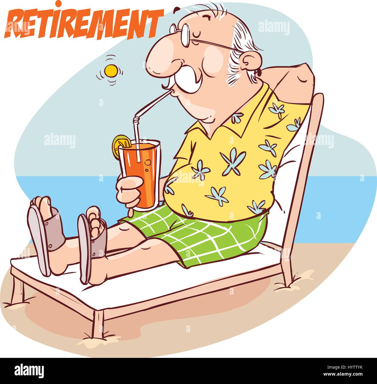 Reifen ruhestand Stock-Vektorgrafiken kaufen - Alamy