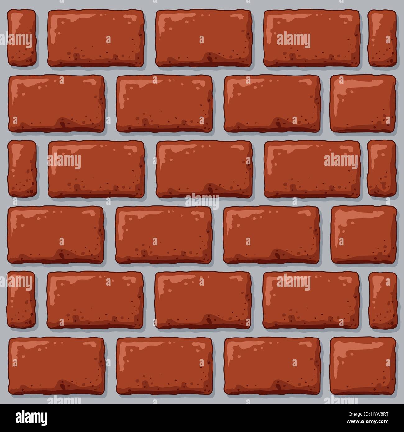 Ein Cartoon Hintergrund eine Mauer Stock-Vektorgrafik - Alamy