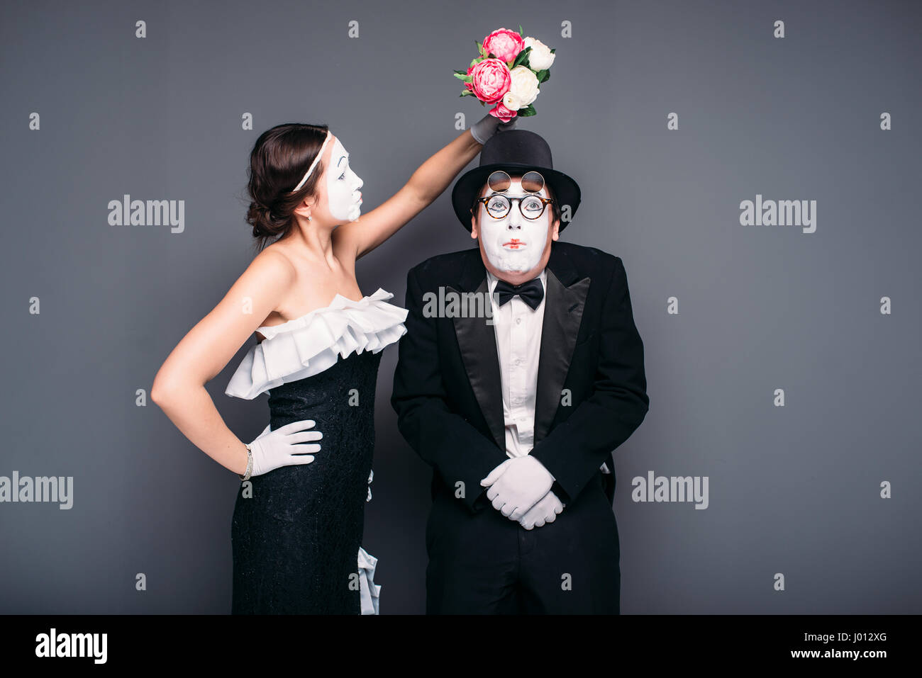Pantomime Artists Stockfotos und -bilder Kaufen - Alamy